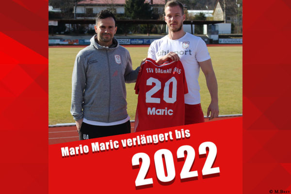 Nach Brey und Ricter: Auch Maric bleibt TSV Dachau 1865 erhalten